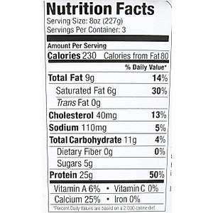 Siggi’s Icelandic Strained Whole Milk Yogurt, Plain, 24 OZ. – Thick, Protein-Rich Yogurt Snack