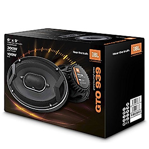 GTO939 A 6'' x 9'' (160mm x 230mm) three-way speaker with adjustable-level tweeter