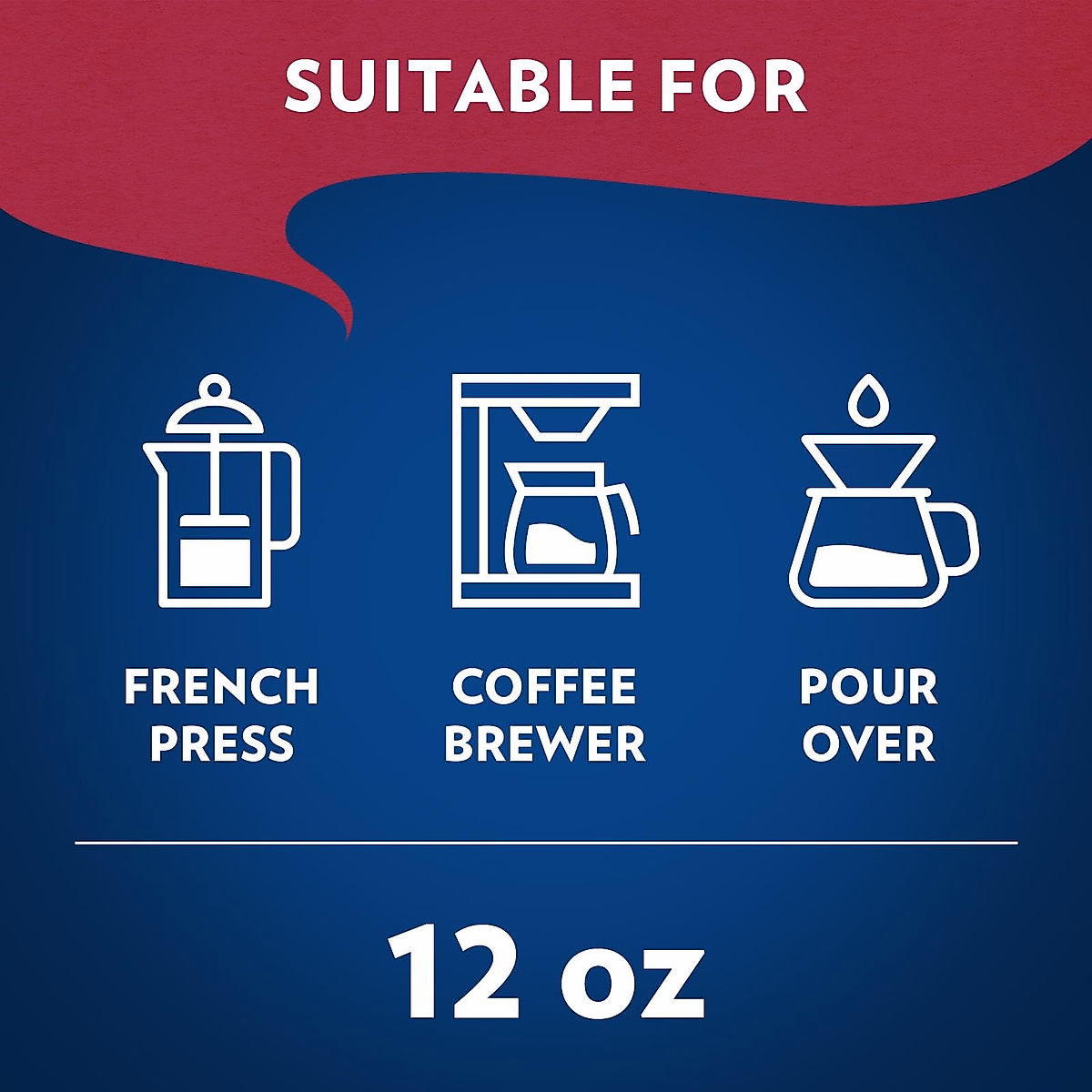 Lavazza Intenso Ground Coffee Blend, 12-Ounce Bag, Non-GMO, Full-bodied dark roast with flavor notes of Chocolate for a bold, rich result