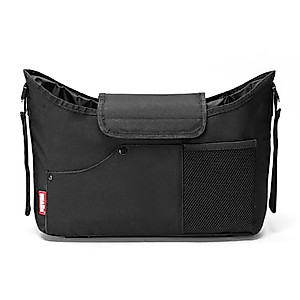 ｕｎａｉｌｕ Universal Stroller Organizer with Double Cup Holder, Expandable Stroller Caddy, Stroller Bag Accessories Fits for Uppababy, Nuna, Baby Jogger, Britax, Doona Strollers and Pet stroller