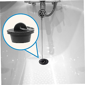 5pcs Sink Plug Bath Tub Stoppers Drain Stopper Bathroom Tub Kitchen Sink Stopper Bathtub Drain Cover Tub Drain Stopper Rubber Sink Stopper Tub Plug for Bathtub Bath Tub Drain Plug