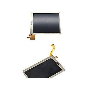 Lower Bottom Top Upper LCD Display Screen Replacement for Nintend 3DS LCD Screen (Top and Bottom)