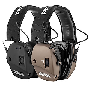PROHEAR 030 Bluetooth 5.0 Electronic Shooting Muffs Digital Electronic Shooting Ear Protection Muffs with GEP02 Gel Ear Pads