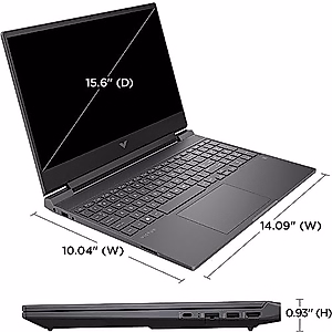 HP 2023 Gaming Laptop Victus 15.6in FHD IPS 144Hz 6-Core Ryzen 5 7535HS Beats i7-11800H GeForce RTX 2050 4GB GDDR6 Graphic Backlit KB B&O Bluetooth 5.3 Windows 11 Home16GB|512 SSD Mica Silver