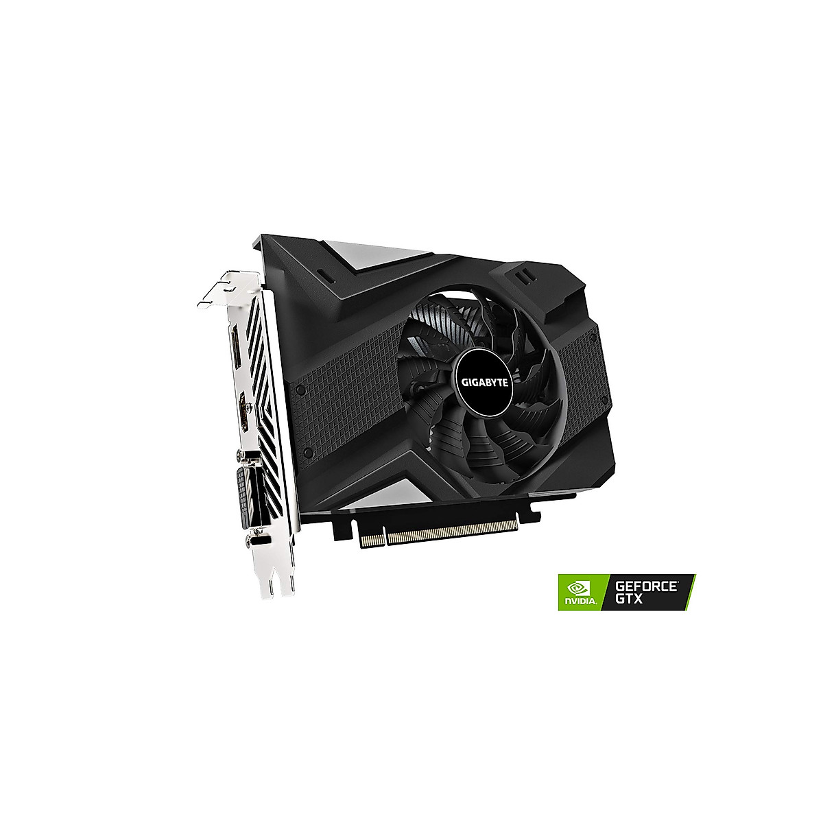 GIGABYTE GeForce GTX 1650 D6 OC 4G Graphics Card, 170mm Compact Size, 4GB 128-Bit GDDR6, GV-N1656OC-4GD REV2.0 Video Card