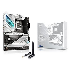 ASUS ROG Strix Z690-A Gaming WiFi D4 LGA1700(Intel® 12th Gen) ATX Gaming Motherboard(PCIe 5.0,DDR4,16+1 Power Stages,WiFi 6,2.5 Gb LAN,BT v5.2,Thunderbolt 4,4xM.2 and Front USB 3.2 Gen 2x2 Type-C)