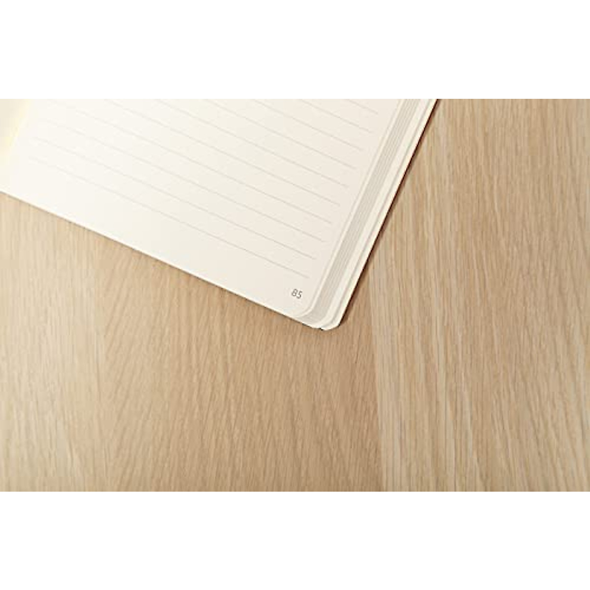 Clairefontaine - Ref 793461C - Age Bag Thread-Bound Notebook (192 Pages) - A5 Size, Lined Rulings, 90gsm Brushed Vellum Paper, Elastic Closure - Black Cover