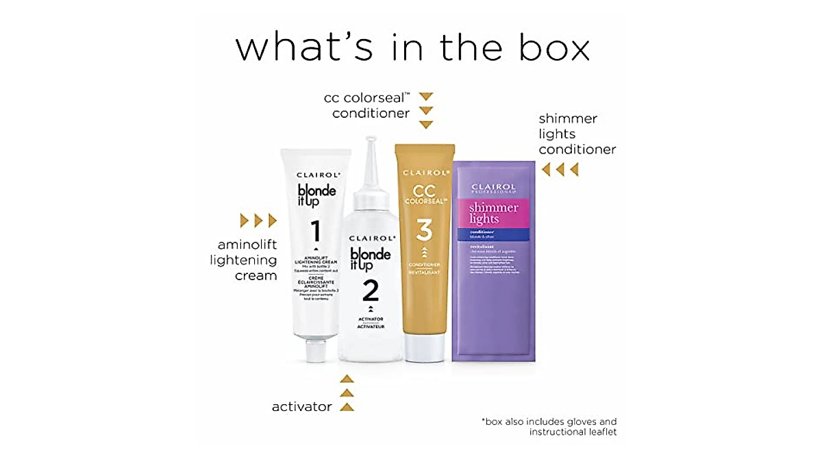 Clairol Blonde It Up Platinum Blonde Hair Dye | Bleach Free