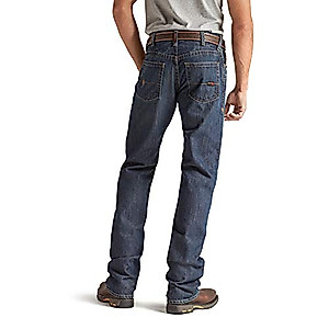 Ariat Male FR M4 Relaxed Basic Boot Cut Jean Shale 34W x 34L