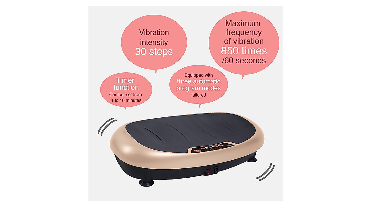 Compact Bodysculpture Vibration Plate for Effective Workouts