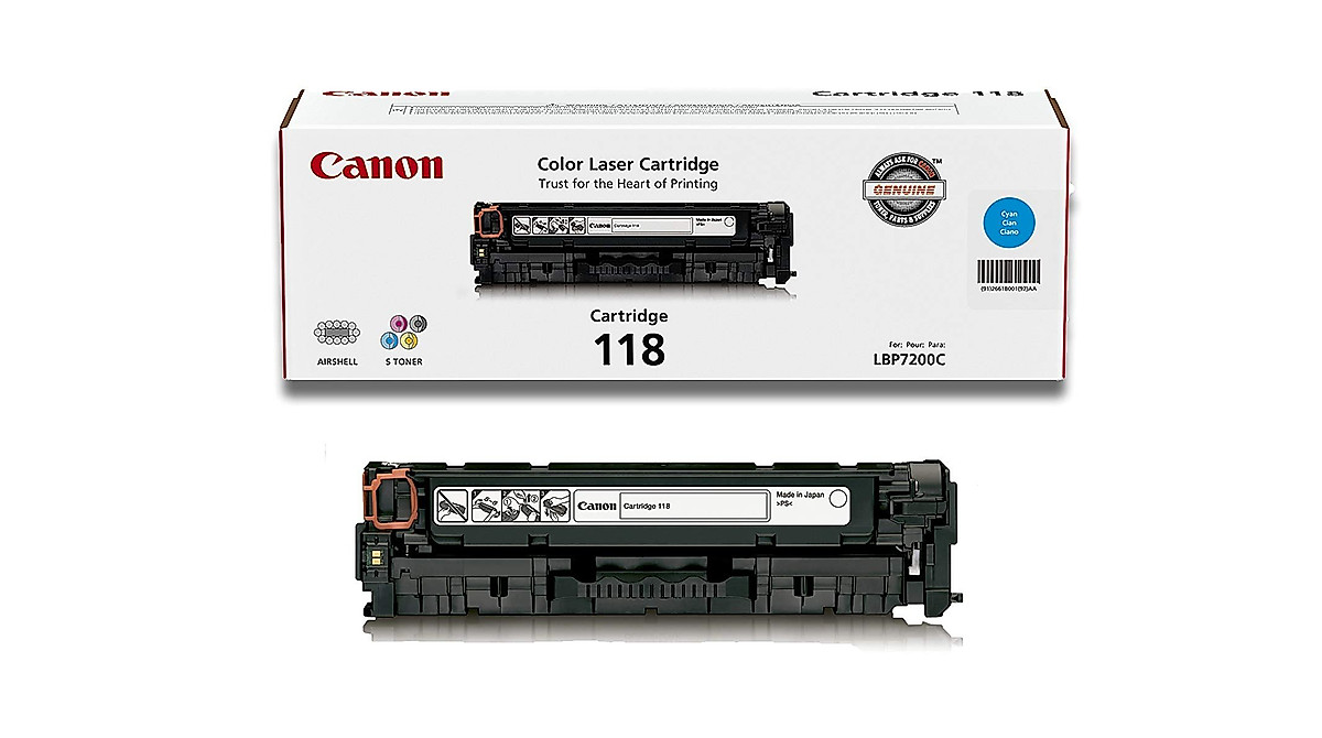 Get Canon 118 Toner Set for MF8350Cdn – Black/CMY, Genuine
