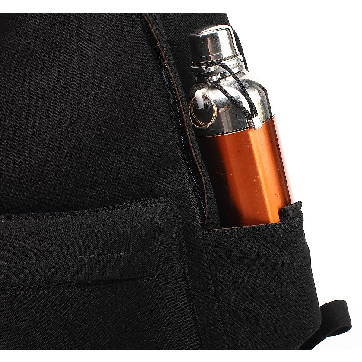 KAYOND Casual Style Lightweight canvas Laptop Bag/ Durable Travel backpacks /Rucksack for Men&Women/Fashion Backpack Fits 15 inch Notebook (Brown)