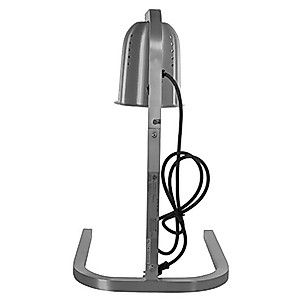 Chef's Supreme Commercial Grade Electric Food Heat Lamp Warmer, Includes 1 Heating Bulb-250W, Free Standing and Portable