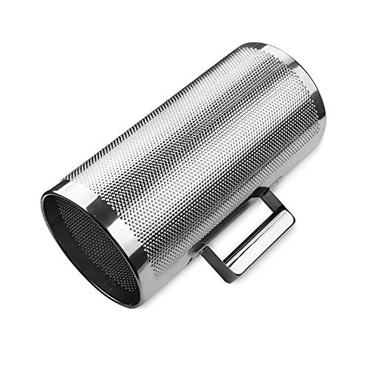 Abuff - Metal Guiro Instrument, 12" x 6" Stainless Steel Guiro Shaker with Scraper Latin Percussion Instrument Musical Training Tool