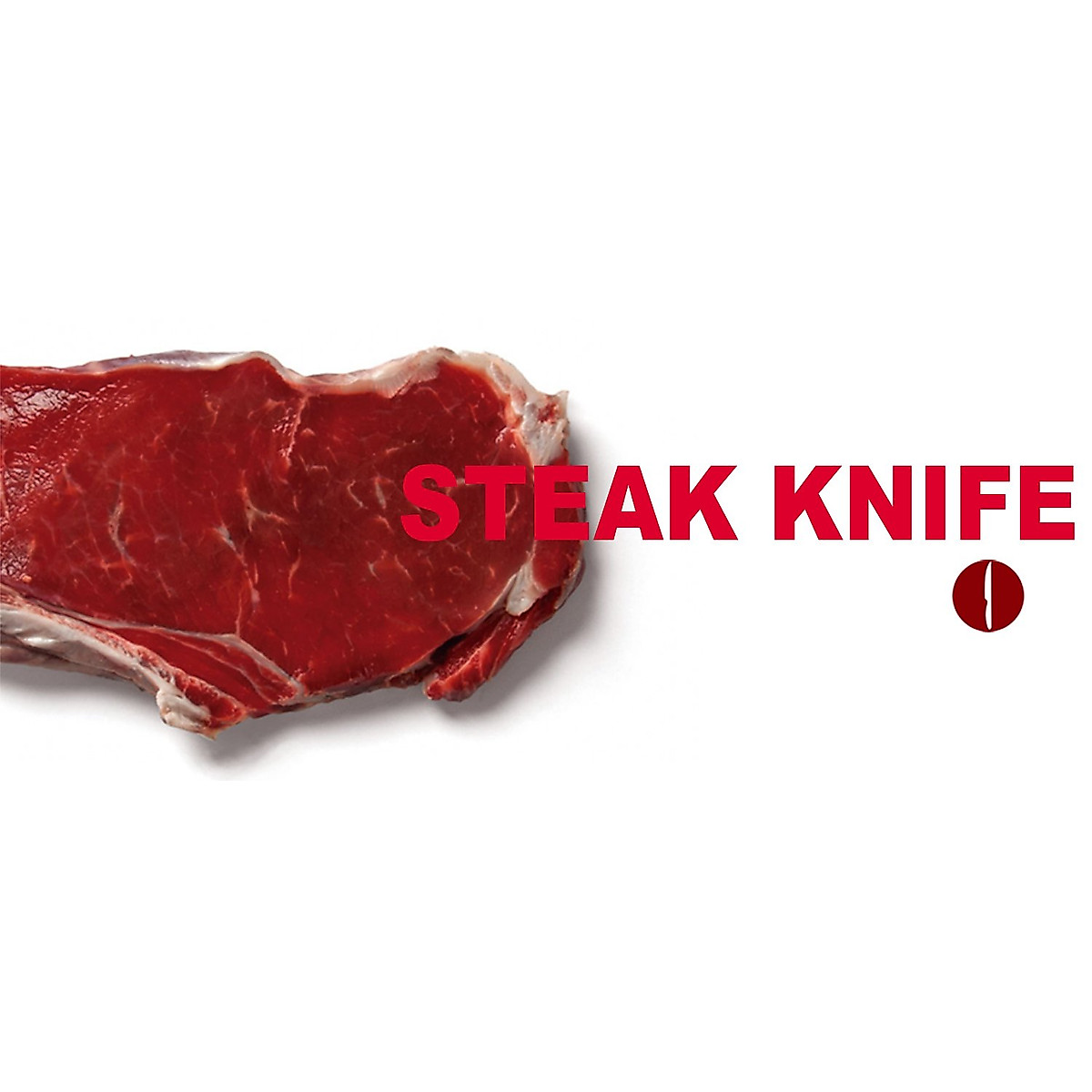 culterman black steak knives Ultra-Sharp Stainless Steel Cutlery Set,Dinner Knives 6-Piece Stainless Steel kitchen Serrated Best Steak Knife (Black)