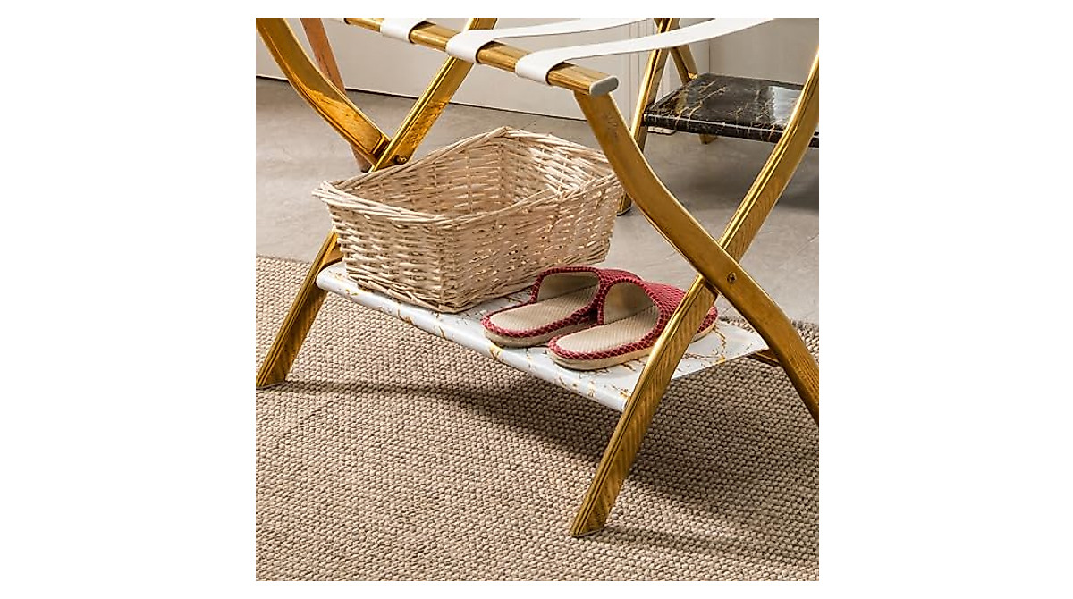 Winsihams Deluxe Luggage Rack for Guest Room - Elevate Your Travel ...