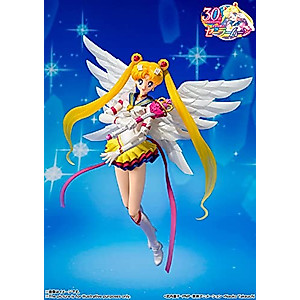 TAMASHII NATIONS - Pretty Guardian Sailor Moon Sailor Stars - Eternal Sailor Moon, Bandai Spirits S.H.Figuarts Action Figure