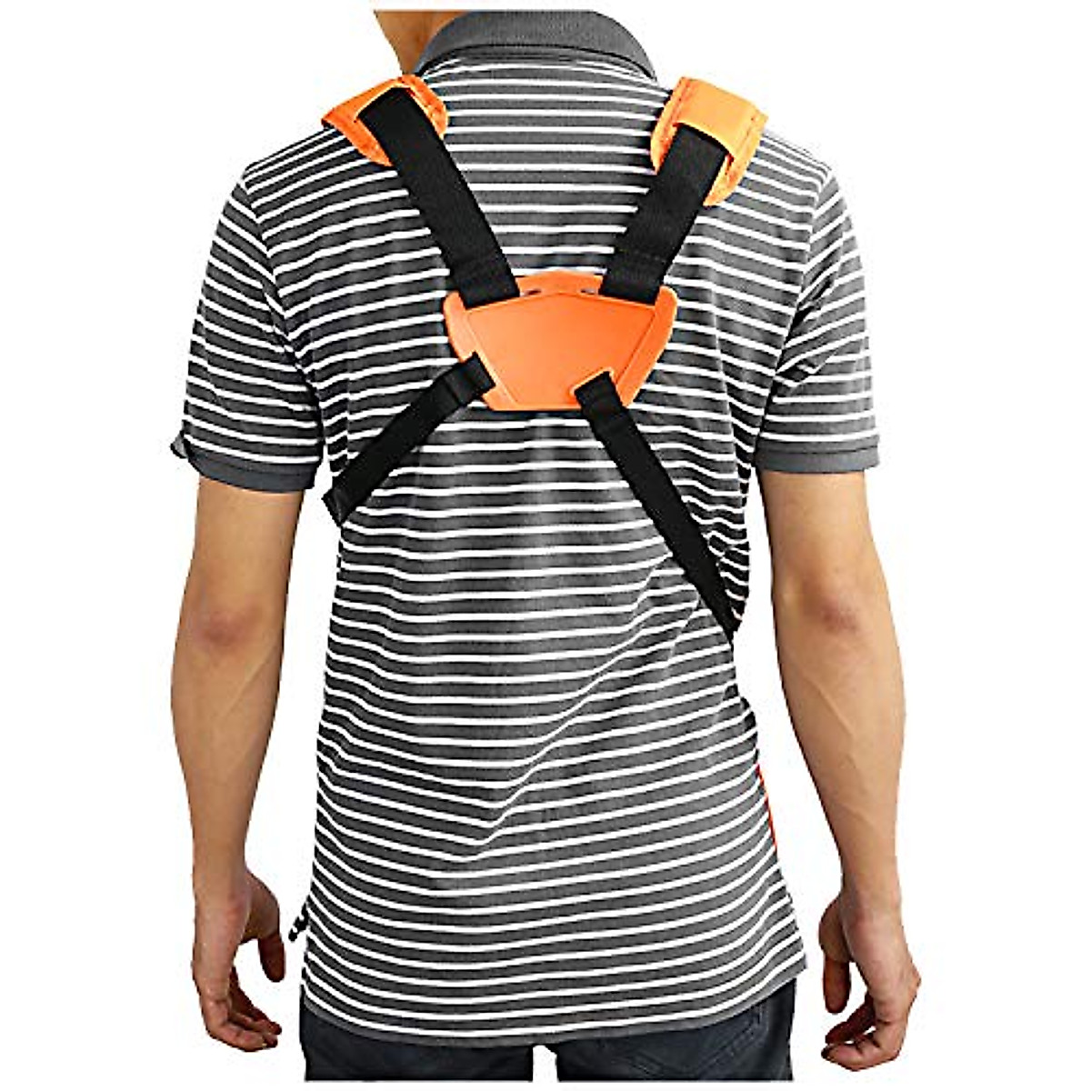 Weed Eater Strap Weed Wacker Strap Comfort String Trimmer Strap Double Shoulder Strap, Brush Cutter Nylon Belt Weed Eater Harness