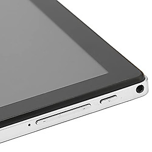 CHICIRIS Tablet PC, 8800mAh 10 Inch Tablet 4G LTE IPS for Office (Silver)