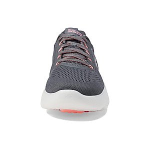 Skechers Go Walk Massage Fit Gray/Pink 9 B (M)