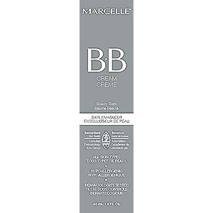 Marcelle BB Cream Beauty Balm, Medium, Hypoallergenic and Fragrance-Free, 1;5 Ounces