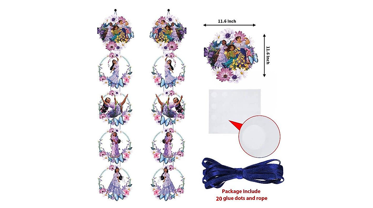 Isabella Encanto Party Supplies | Durable Door Banner & Decorations