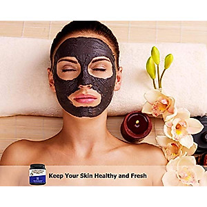 Large 12 Oz. Coconut Activated Charcoal Powder. Whitens Teeth, Rejuvenates Skin and Hair, Supports Better Digestion. USA-Owned Producers, Free Scoop