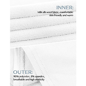 YOGINGO White Women's Thermal Underwear Top