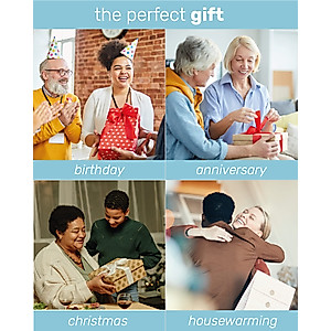 Wamery Cheese Knife Set - 3 Stainless Steel Cheese Knife Set for Charcuterie Board and Small Ceramic Cheese Cutting Board with Magnetic Wooden Holder Portable for Pairing with Wine Meat Fruit