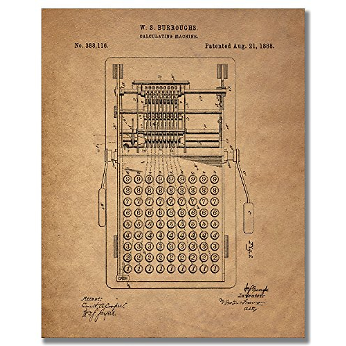 Accountant Patent Print - Set Of 4 Office Decor Photos - Bookkeeper Ledger