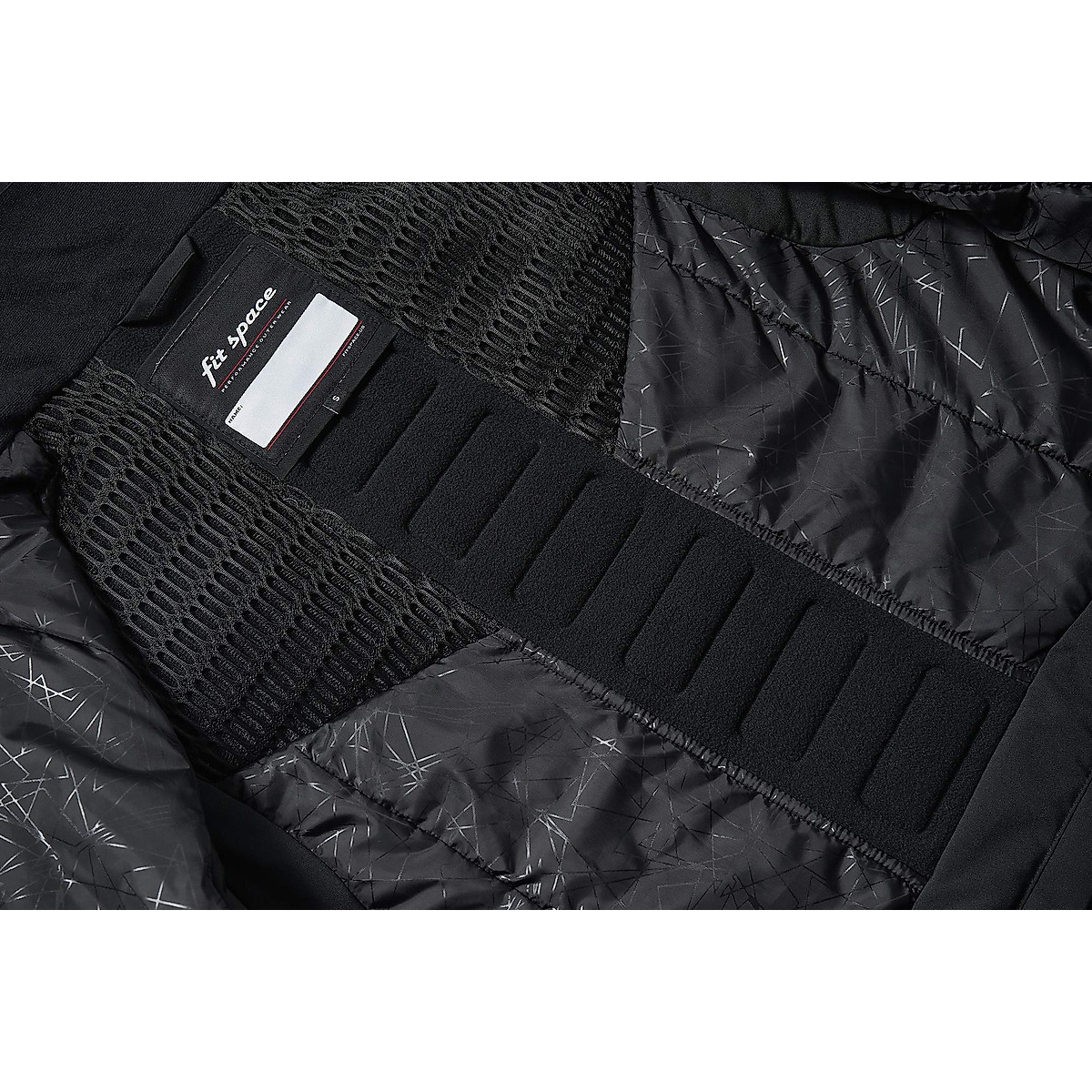 fit space Snow Ski Jacket for Men Windproof Waterproof Breathable Insulated Snowboard Coat(Charcoal,S)