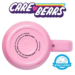 Silver Buffalo Care Bears Tumbler - Harmony, Cheer, Share & Trick-or-Sweet Bears - Stainless Steel, 40 Ounces, Fits Standard Cup Holder