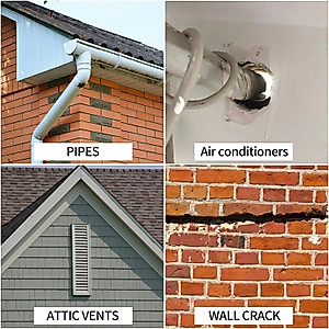 Steel Wool for Mice Control,4 Pack of 3.1" x13 Ft Steel Wool,Gap Filler for House & Garage,Keep Mice Away from Holes, Siding, Pipeline, Vents in Garden, House, Hardware DIY Kit（ #3 Coarse）