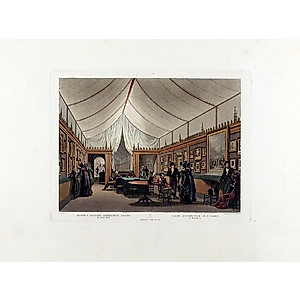 Monsr. J. Isabey's Exhibition Rooms, 61 Pall Mall/Salle d'Exhibition de J. Isabey, a Londres