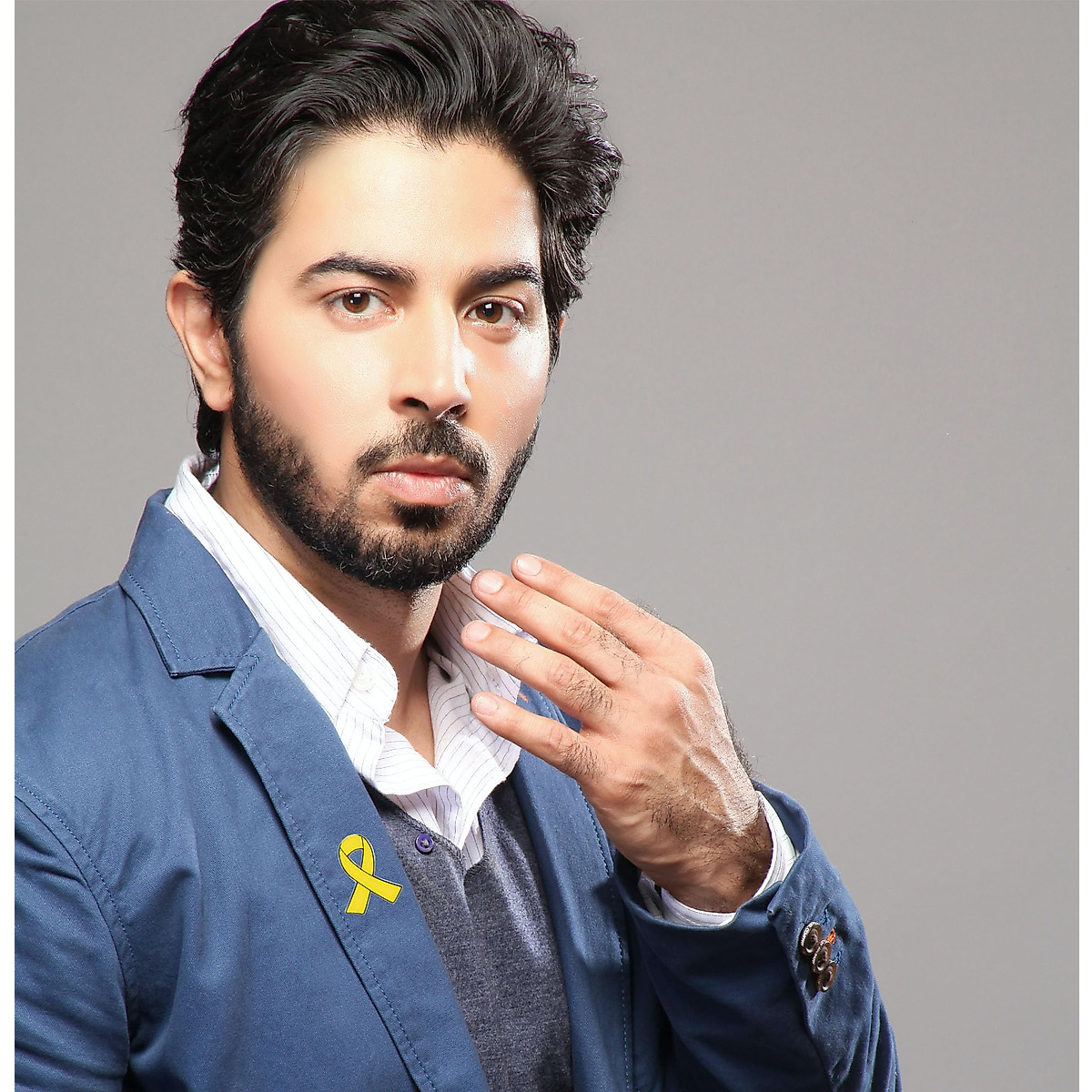 12/25/50/100 pieces Metal Yellow Ribbon Pin Awareness Ribbon Pin Bone Cancer Awareness Support Campaign Charity Donation Event Gift Accessories Brooch (25)