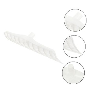 SUPVOX Snow Scraper Snow Remover for Driveway auto Snow Brush Winter Brush for car Snow Removal Brush extendable Snow Brush Manual Snow Pusher Snow Device The roof Plastic White