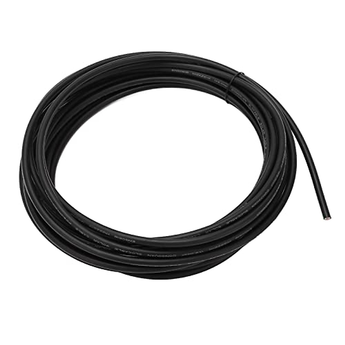 Solar Extension Cable, Low Resistance Solar Panel Wire Energy Saving Resistant Protective for Industry (Black 6mm² 10m)