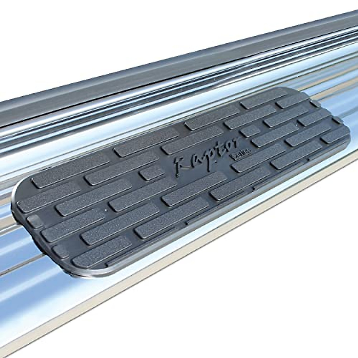 Raptor Series 7 inch Stainless Running Boards Side Steps for 04-14 Ford F-150 SuperCab/Extended Cab