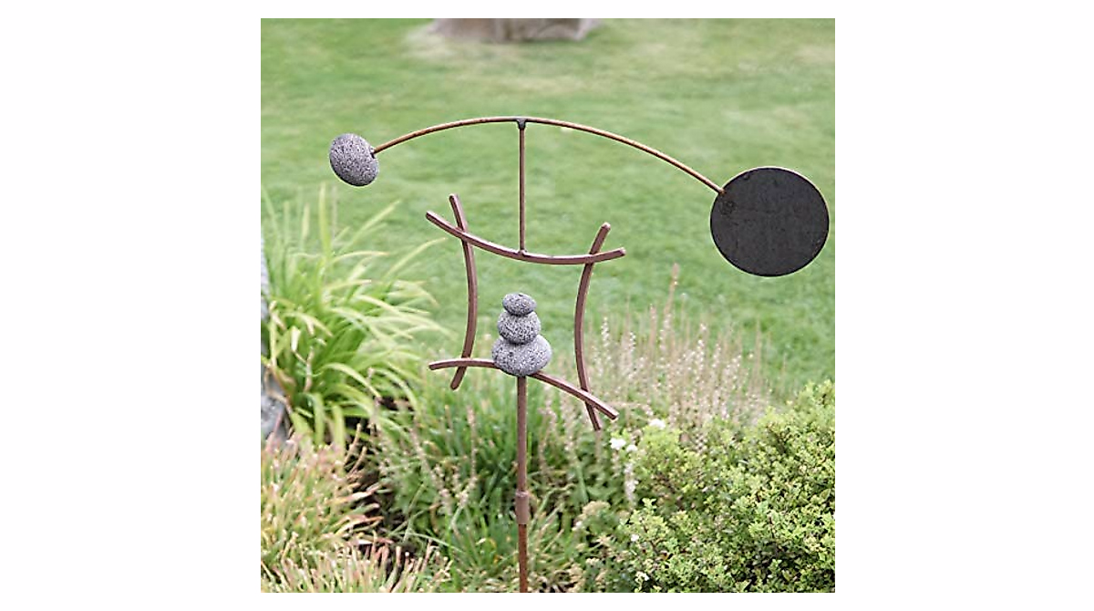Aura Life Zen Garden Spinner Kinetic Wind Sculpture | Balanced Arch ...