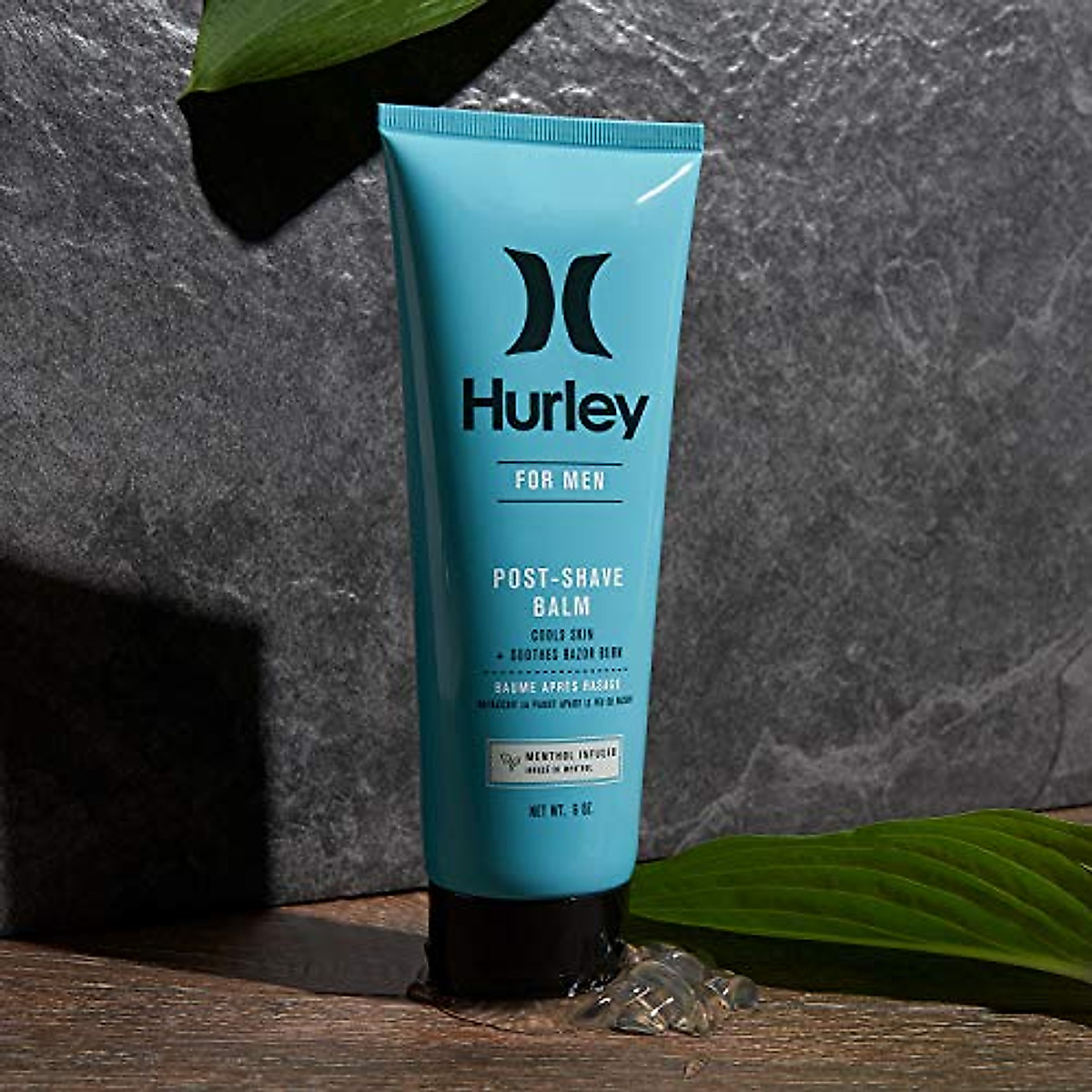 Hurley Men's Aftershave - Cooling Menthol Post Shave Balm, Size 6oz (2 Pack), Menthol
