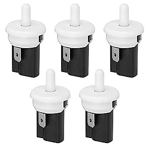 wendeekun Refrigerator Door Light Switch Refrigerator Light Components Momentary Open Normal Closed Materials/Strong and