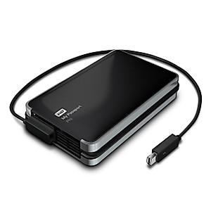WD 2TB My Passport Pro Portable External Hard Drive - Thunderbolt - WDBRMP0020DBK-NESN