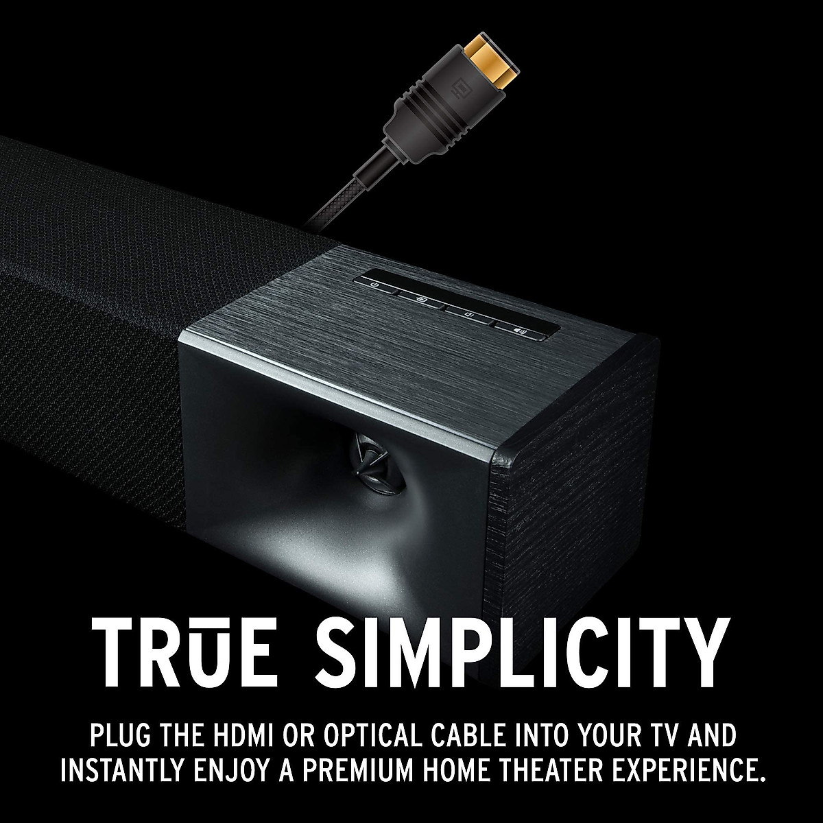 Klipsch Cinema 600 3.1 Sound Bar System with Wireless 10 inches Subwoofer 1068777 (Renewed)