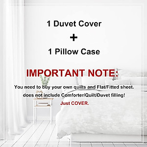 Erosebridal Sea Wave Duvet Cover Japanese Wave Comforter Cover Ocean Nautical Surf Bedding Japanese Ukiyoe Print Bedspread Cover, Soft Microfiber 1 Duvet Cover with 1 Pillow Case Twin Size