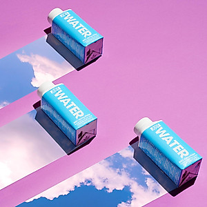 JUST Water - 100% Spring Water, Naturally Alkaline, 8.0 pH - Plant-Based, BPA Free, Sustainable and Fully Recyclable Boxed Water Bottle - Eco-Friendly - 11.2 Fl Oz (Pack of 24)