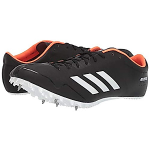 adidas Women's Adizero Prime sp Running Shoe, core Black, FTWR White, Orange, 13