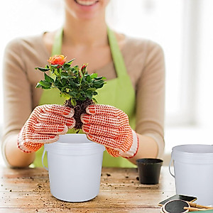 AKOLAFE 4 Pack Paint Buckets for Painting 3 Quart Paint Cans with Lids & Handles Empty Paint Cans 3/4 Gallon Plastic Paint Can Paint Pail Paint Storage Containers for Leftover Paint Pigment Varnish