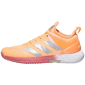 adidas Adizero Ubersonic 4 Acid Orange/Silver Metallic/Hazy Rose 5.5 B (M)
