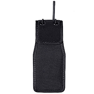 TAFTACFR Universal Radio Case Two Way Radio Holder Universal Pouch for Walkie Talkies Nylon Holster Accessories for Motorola MT500, MT1000, MTS2000 and Similar Models(Ballistic Nylon)