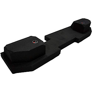 ASC Compatible with 2002-12 Dodge Ram Quad/Crew Cab Truck DTB-2X12-QUAD-UP Dual 12" Subwoofer Box Enclosure
